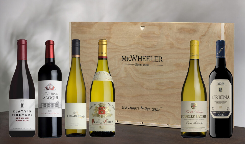 Dinner Table Six-Pack Gift Box | Mr.Wheeler Wine